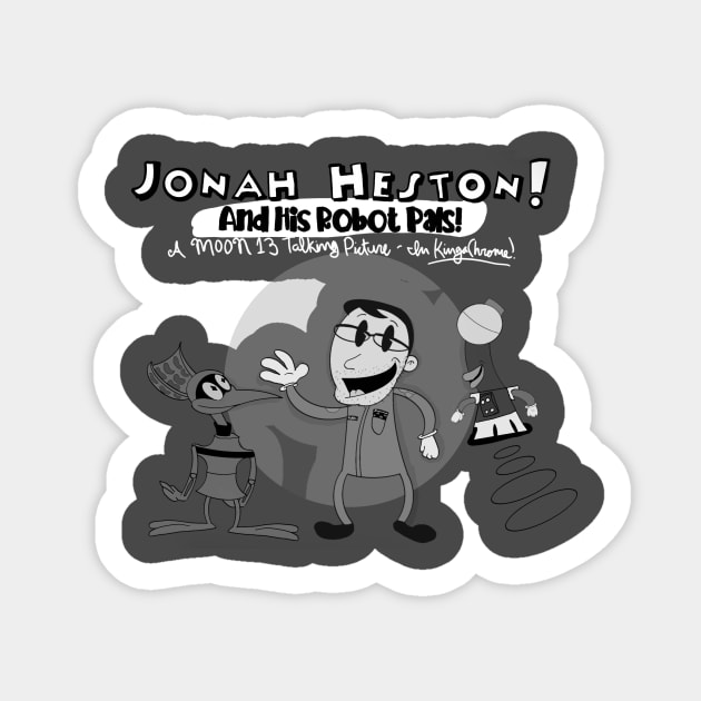 Jonah Heston and His Robot Pals! - Mst3k - Sticker | TeePublic